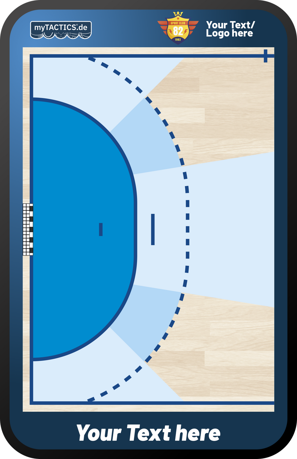 Handball tactics board