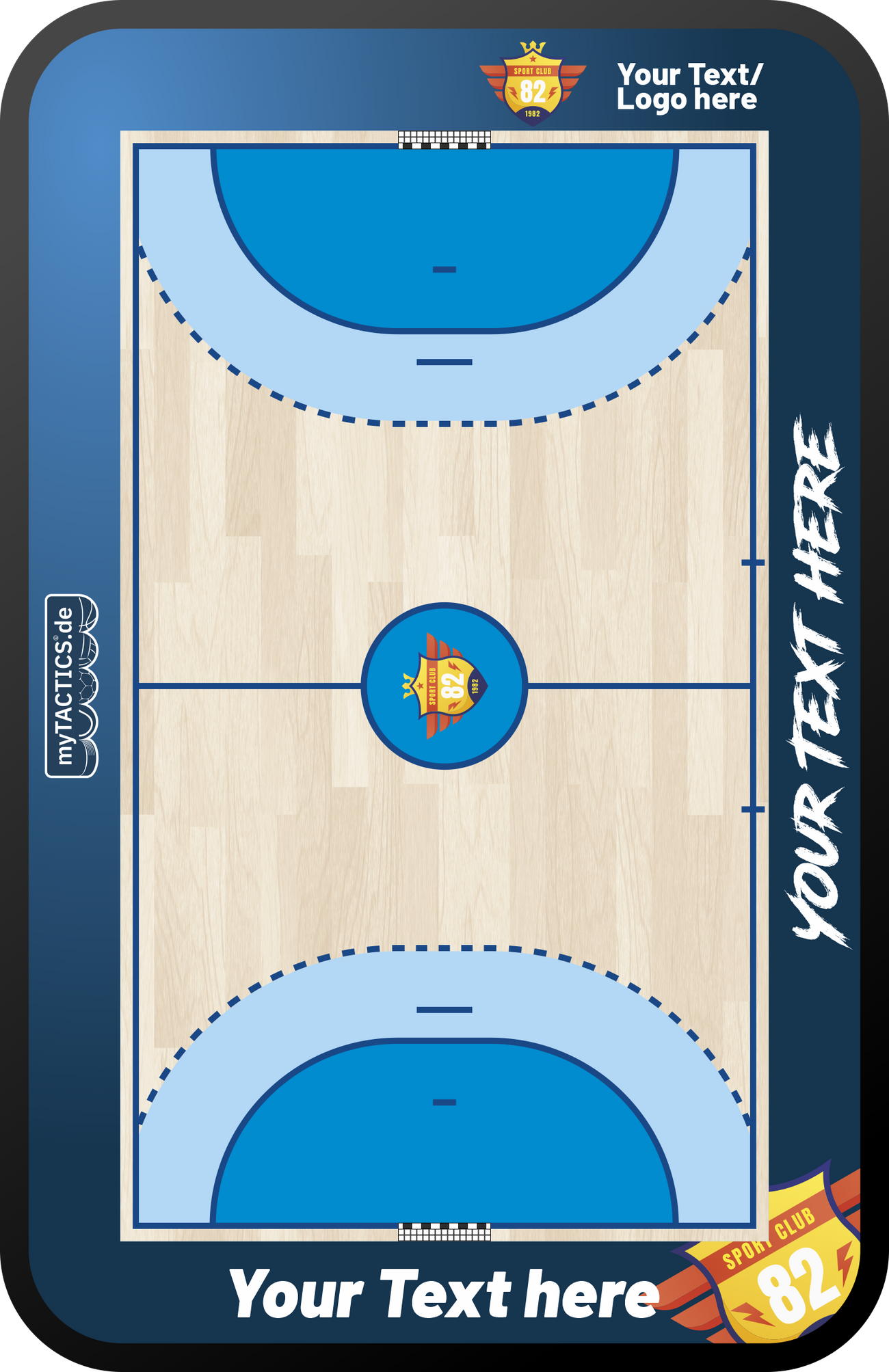 Handball tactics board