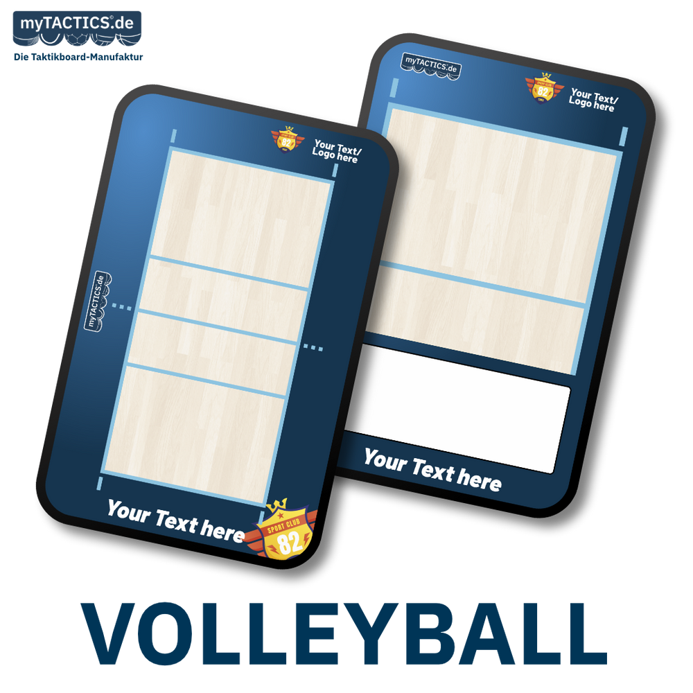 Volleyball tactics board